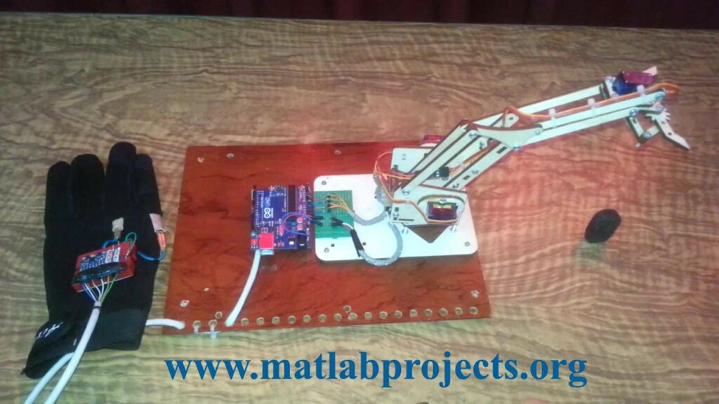 Development of Haptic Robotic Arm Using Flexes Sensor and Accelerometer - Matlab Projects ...