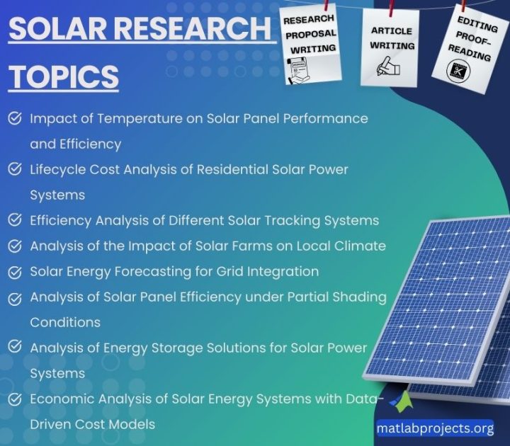 Solar Research Proposal IDEAS